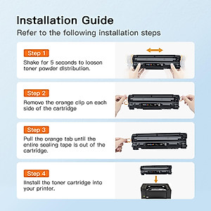 E-Z Ink (TM) Compatible Toner Cartridge Replacement for Canon 137 CRG137 9435B001AA to use with ImageClass D570 LBP151dw MF216n MF236n MF232W MF227dw MF229dw MF244dw MF247dw MF249dw (Black, 2 Pack)
