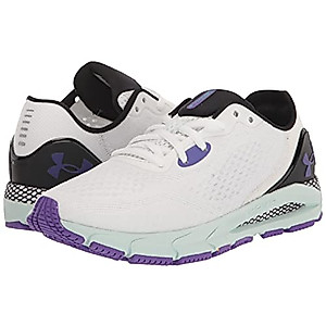 Under Armour Women's HOVR Sonic 5, White/Grape, 9 Medium US
