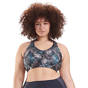 Spalding Women's Activewear Crossback Sports Bra, Regular & Plus Size