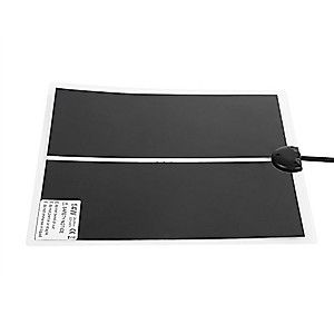 Sixrun Reptile Pet Heating Pad Mat Bed Under Tank Warmer Mat Heating Mat Brooder Incubator for Reptile Dogs Cats(14W)