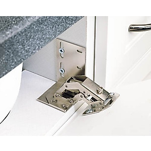 Tip-Out Tray Slim Cut-To-Size with 1 Pair ETH Hinges/End Caps Sink & Base Accessories - 6541-36-11-ETH - 36"W x 1-11/16"D x 3-15/16"H - White