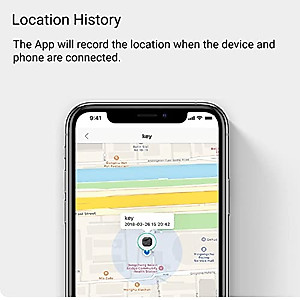 Key Finder Bluetooth Tracker Item Locator Item Finder with Key Chain for Keys Wallets Pet Bluetooth Tracking Device with Replaceable Battery Findthing 4Pcs (Black, 4Pack)