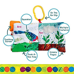 World of Eric Carle, The Very Hungry Caterpillar Tiny Seed Clip-On Soft Book