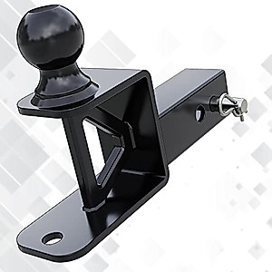 VNN ATV/UTV Trailer Hitch, Fits 2-inch Receiver, 2-inch Ball, 2-inch Rise, 3-in-1 ATV/UTV Multi-Hitch with Pin, ATV/UTV Receiver Hitch Towing Ball Mounts