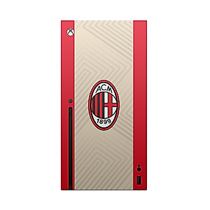 Head Case Designs Officially Licensed AC Milan Away 2021/22 Crest Kit Vinyl Sticker Gaming Skin Decal Cover Compatible with Xbox Series X Console