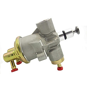 Lift Valley Fuel Pump with Hose Lines Washers Install Kit For 1994-1997 Ford F250 F350 Superduty 7.3L Diesel Powerstroke Replaces OE# F6TZ-9350-A