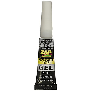 Pacer Technology (Zap) Zap Gel Tube Adhesives, 3g, PT-27