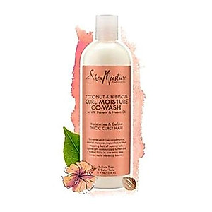 Shea Moisture Coconut & Hibiscus Co-Wash Conditioning Cleanser, 12 Ounce