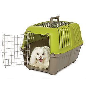 MidWest Homes for Pets Spree Travel Pet Carrier, Dog Carrier Features Easy Assembly and Not The Tedious Nut & Bolt Assembly of Competitors, Ideal for Small Dogs & Cats