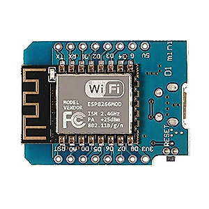 AITRIP D1 Mini WiFi Dev Board,Mini NodeMcu Lua 4M Bytes WLAN WiFi Internet Development Board Base on ESP8266 ESP-12F for Arduino, 100% Compatible with WeMos D1 Mini (Pack of 6)
