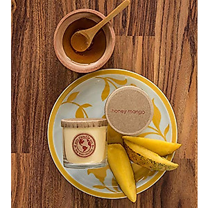 Eco Candle Co. Recycled Candle, Bourbon Vanilla, 6 oz. - Scents of Bourbon, Vanilla, Tonka Bean, Cedarwood, & Cardamom - 100% Soy Wax, No Lead, Kraft Paper Label & Lid, Hand Poured, Midwest Soybeans