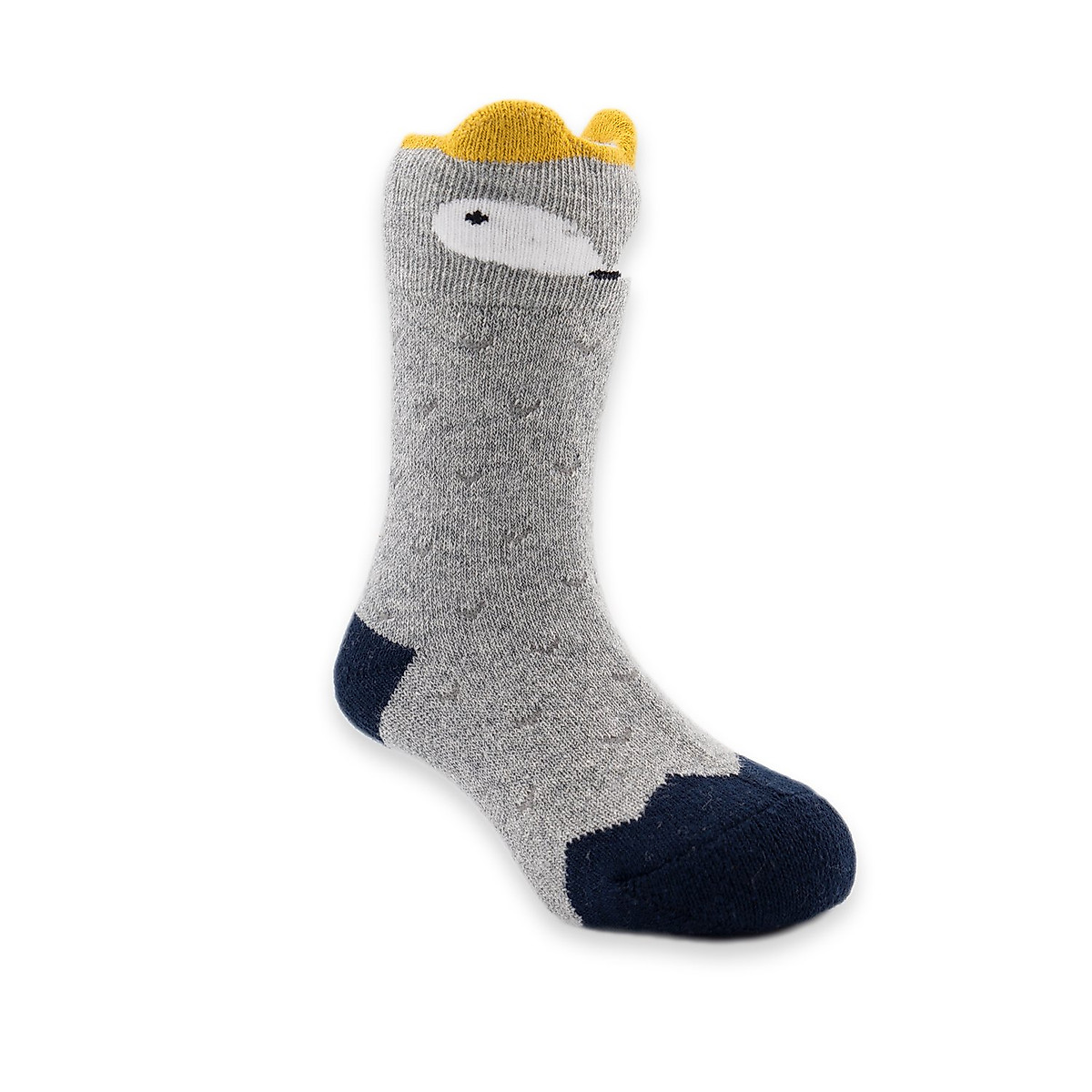 CoCoCute Baby Socks -3 Pairs Ultra Thick Winter Toddler Socks Baby Boy and Girl Socks Infant Socks Kid Sock Warm Cotton Crew Socks (S(1-3Y), Fox)