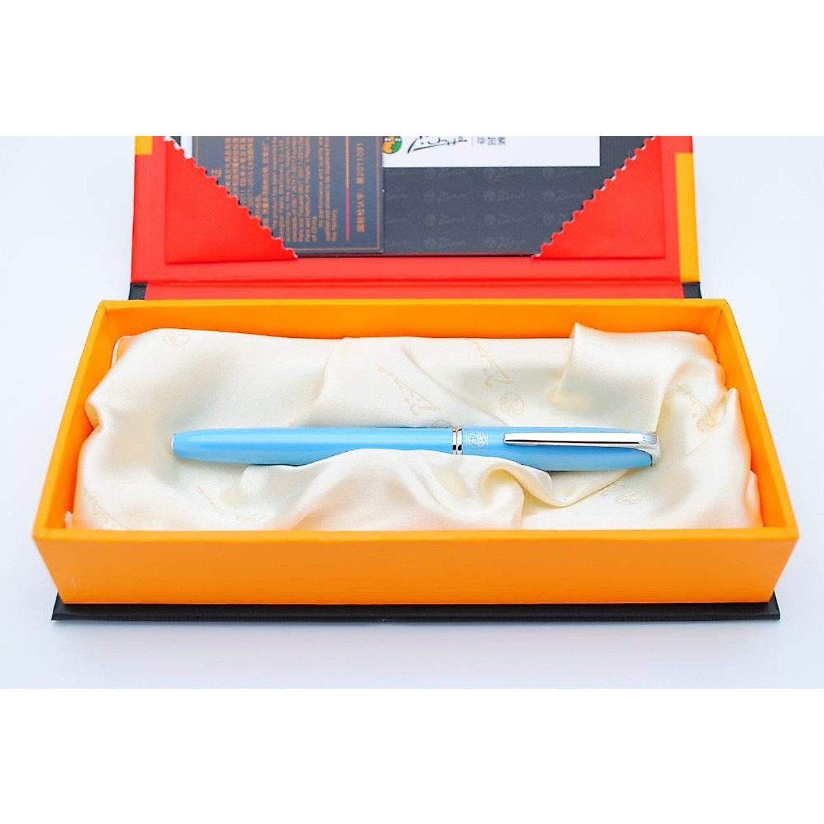 czxwyst Picasso 916 Malage Fountain Pen M Nib Original Box (Light Blue)