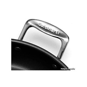 Cuisinart 722-30HNS Chef's Classic Stainless Nonstick 12-Inch Open Skillet with Helper Handle
