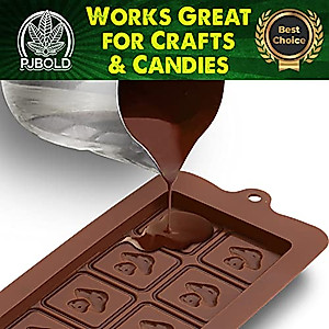 Mushroom Candy Bar Silicone Mold