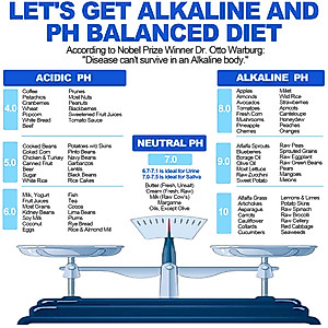 PH Test Strips for Urine & Saliva - 200ct Urine PH Test Strips for Humans, Fast & Accurately Track & Monitor Your pH Level (4.5-9.0ppm) in Seconds, Quick & Easy to Test Alkaline & Acid Levels in Body