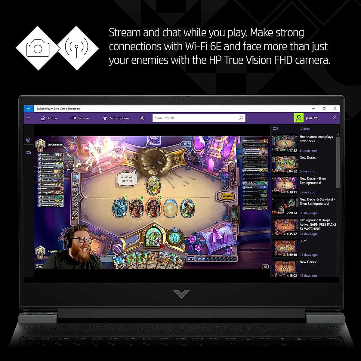 HP Laptop, 14” FHD Display, Intel Celeron N4500 Processor, 16GB RAM, 256GB PCIe SSD, HDMI, Bluetooth, Webcam, SD Media Card Reader, Windows 11 Home, Black