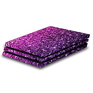 Head Case Designs Officially Licensed PLdesign Purple Pink Art Mix Vinyl Sticker Gaming Skin Case Cover Compatible With Sony PlayStation 4 PS4 Pro Console