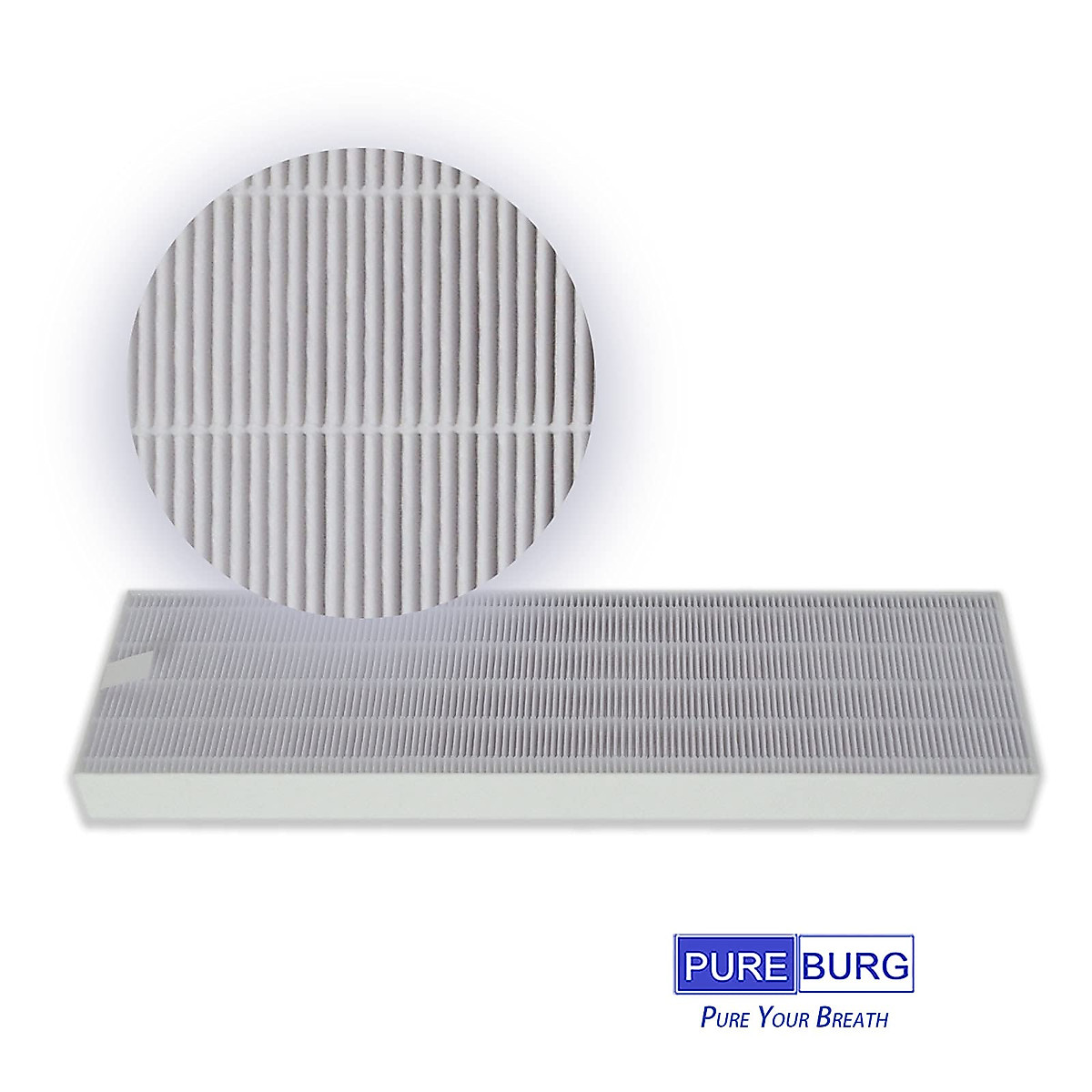 PUREBURG YY350 Replacement True HEPA Filter Kit Compatible with Lasko LP300 and LP450 Air Purifiers, Part Number YY350,H13 4 Activated carbon Pre-Filters Air Clean Dust VOCs Odor