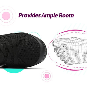 ALTOCIS Women's Knit Slip On Sneakers Ladies Elastic Low Top Flats Lightweight Breathe Mesh Fashion Sneakers Cute Flying Woven Loafers(All Black US8)