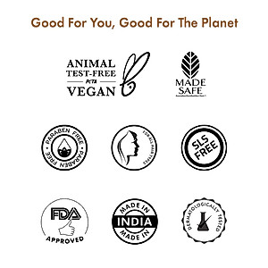 mCaffeine Naked and Raw Coffee Shampoo - Hair Loss Shampoo - Controls Hair Fall and Nourishes with Protein - Sulphate and Silicone Free - 8.45 oz