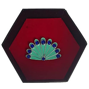 ZAG STORE - Miraculous Ladybug - Peacock Camouflage Brooch