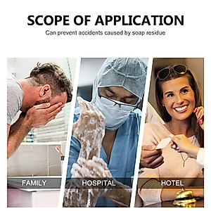 Zerodeko 1pc Soap Dispenser Tray Soap Dispenser Holder Soap Dispenser Drip Guard Soap Dispenser Drip Catcher Holder Office Hand Washer Accessory Sink Automatic Plastic White