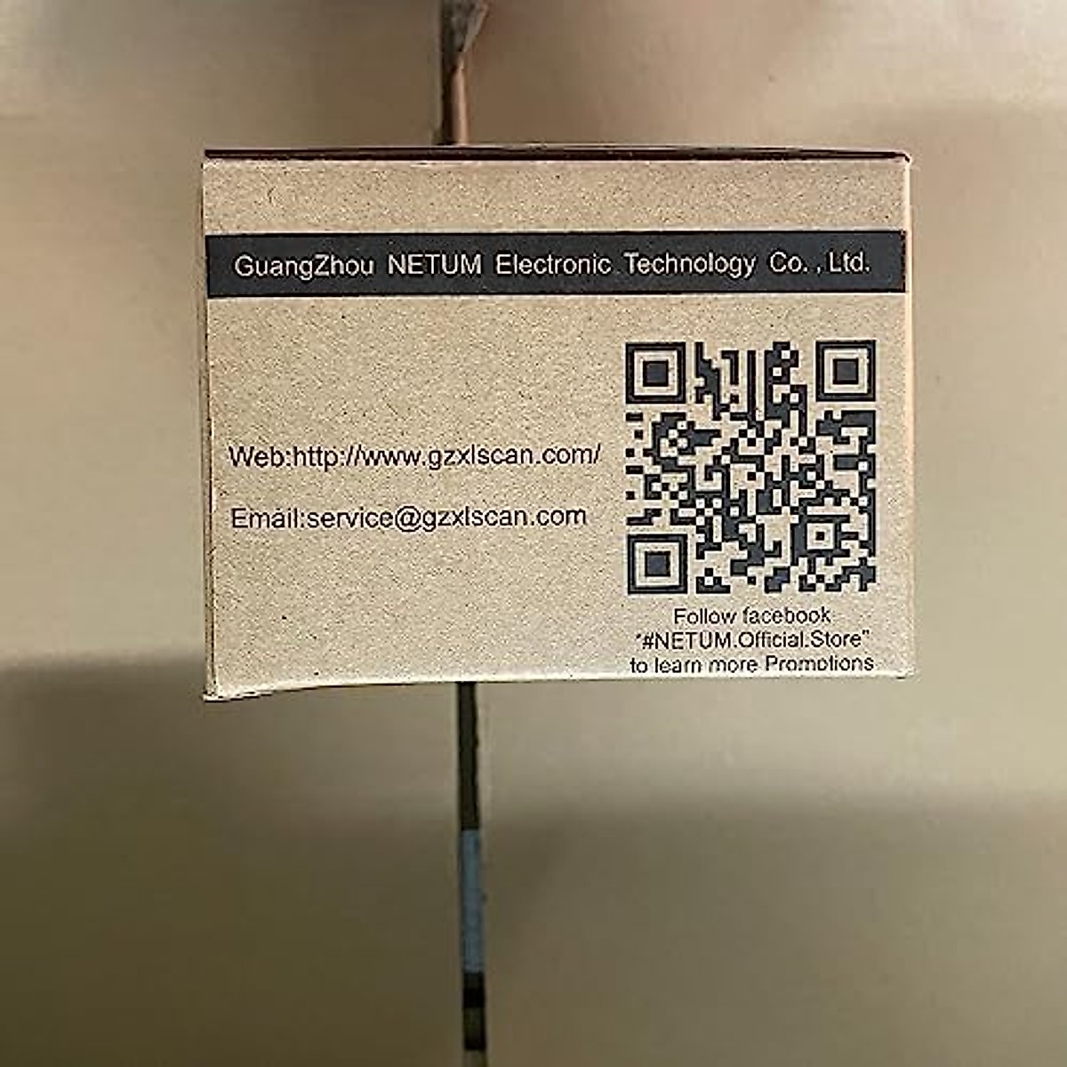 NETUM USB Laser Barcode Scanner, Handheld 1D Wired Bar Code Scanner Scanning UPC EAN Reader Gun Retails for Supermarket, Convenience Store, Warehouse - NT-M1