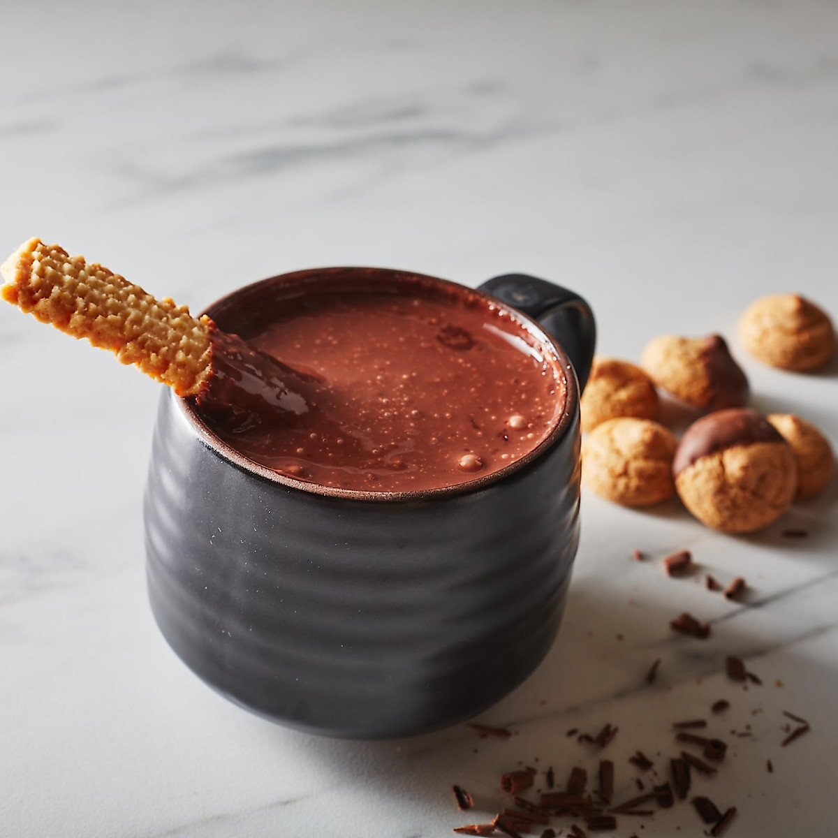 Franzese Italian Traditional Hot Cocoa Mix - Imported from Italy, 9 Oz Tin, Gluten-Free, Non-GMO, Enjoy as Gourmet Sipping Chocolate or Traditional Cocoa, Good for Baking, 1 Giftable Tin, 10 Servings