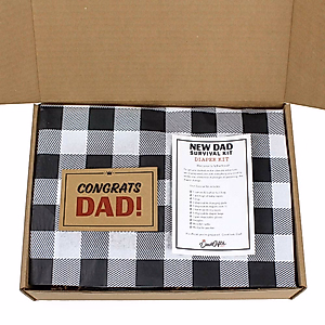 Dad’s Diaper Kit – Diaper Changing Kit for New Father – Bundle with Tool Bag, Diapers and Accessories (11 Items)