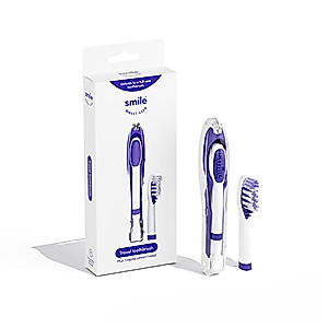 Smile Direct Club Travel Toothbrush with Replacement Head
