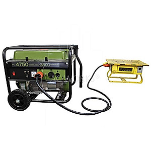 AC WORKS [TEL1430] Geneartor L14-30P 30A 4-Prong Locking Plug to CS6364 50A Transfer Switch (10)