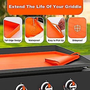 NancyL 36 Inch Griddle Cover for Blackstone, Griddle Mat 36 Inch Protective BBQ Grill for Blackstone Protector Accessories Kit, Blackstone Griddle Mat 36" x 22"