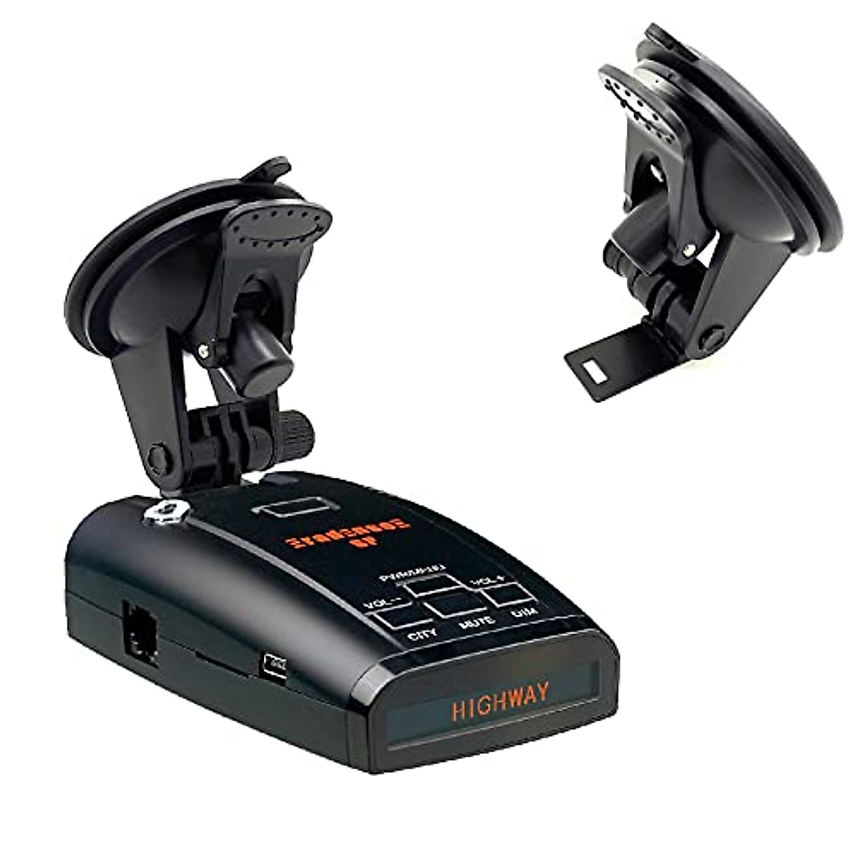 ChargerCity Car Truck Windshield Super Suction Cup Mount for Radenso XP and SP Radar Detector