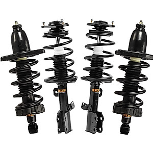 OREDY 4PC Full Set Front Rear Struts Assembly Replacement for 2006-2014 Honda Ridgeline AWD 15123 15124 11505 11506