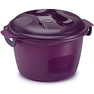 Tupperware Microwave Rice Cooker Purple Large 3L or 12 cup