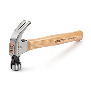 TEKTON 16 oz. Hickory Handle Magnetic Head Claw Hammer | 30303