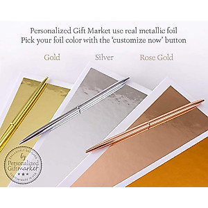 Bar Mitzvah Guest Book Jewish Bar Mitzvah Ceremony Celebration Idea, Photo Booth Album Book, Personalized Gift with Foil - White Gold (9x6)