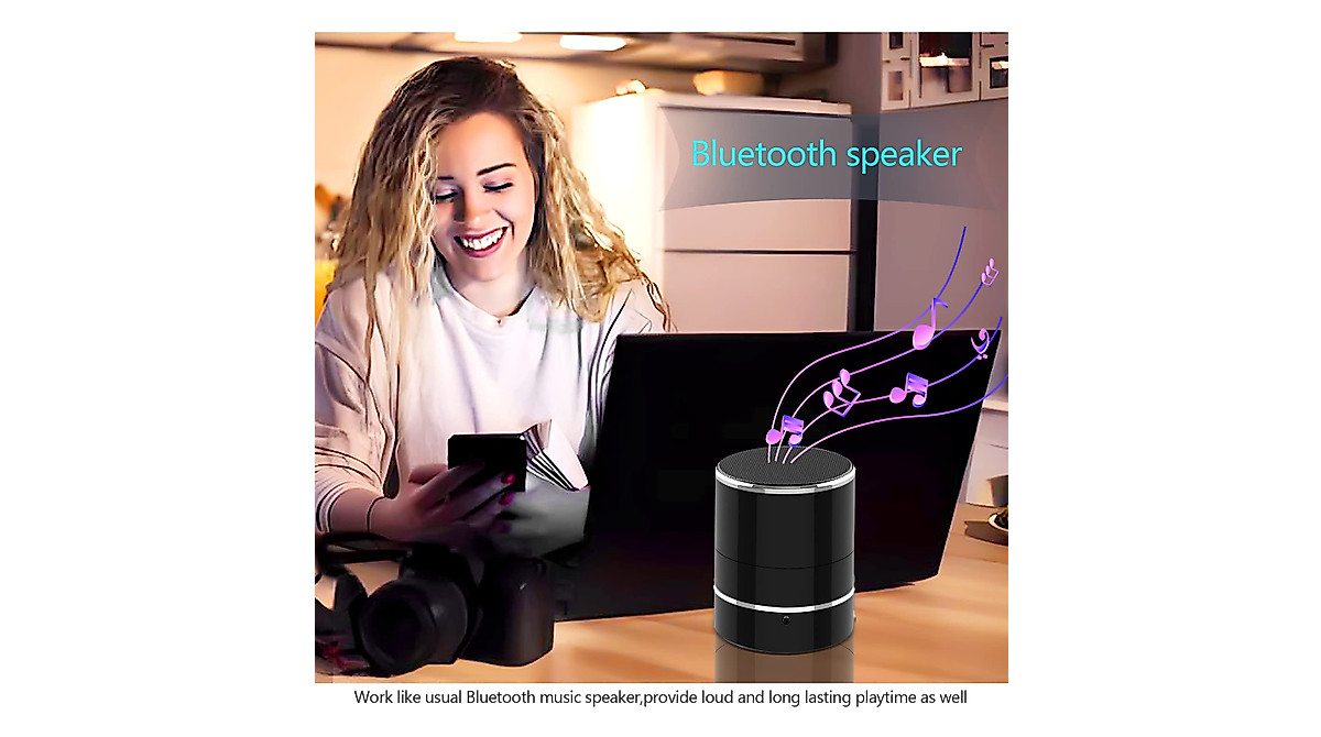 Small-ECO Hidden Camera Speaker - HD 1080P Spy Tech