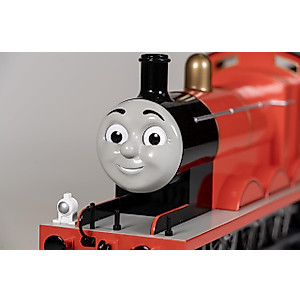 Bachmann Trains - THOMAS & FRIENDS - JAMES THE RED ENGINE (with moving eyes) - Large "G" Scale