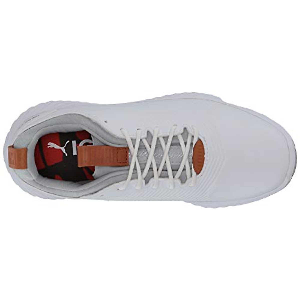 Puma Golf Unisex-Kid's Ignite Pwradapt 2.0 Golf Shoe, Puma White-Puma White, 6 M US Big Kid