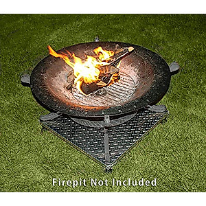 Northland Online Deck Defender & Grass Guard, High Temp Fire Pit Heat Shield, Fire Pit Mat for Grass Lawn Protection, Fire Pit Pad for Outdoors, Bonfires, Wood Burning