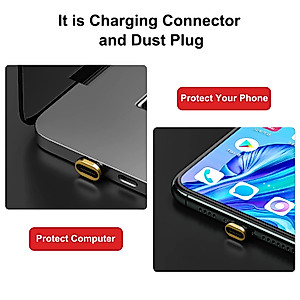 YoungSelly USB Type C Magnetic Adapter, 24Pin, Gold-Plated, Male to Female, Supports 40Gb/s Data Transfer and 4K Video Output