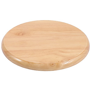 LIFKOME Wood Stool Replacement Seats Wood Round Stool Top Part for Farmhouse Kitchen Stool Bar Stools
