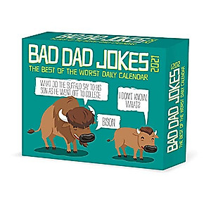 Bad Dad Jokes 2021 Box Calendar