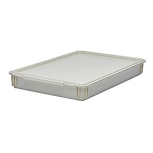 Cambro DB18263CW148 Pizza Dough Box - Camwear Polycarbonate, 18"Wx26"Dx3"H