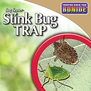 Bonide Bug Beater Stink Bug Trap, Attracts and Catches Stink Bugs Indoors and Outdoors, Long Lasting and Odorless Protection