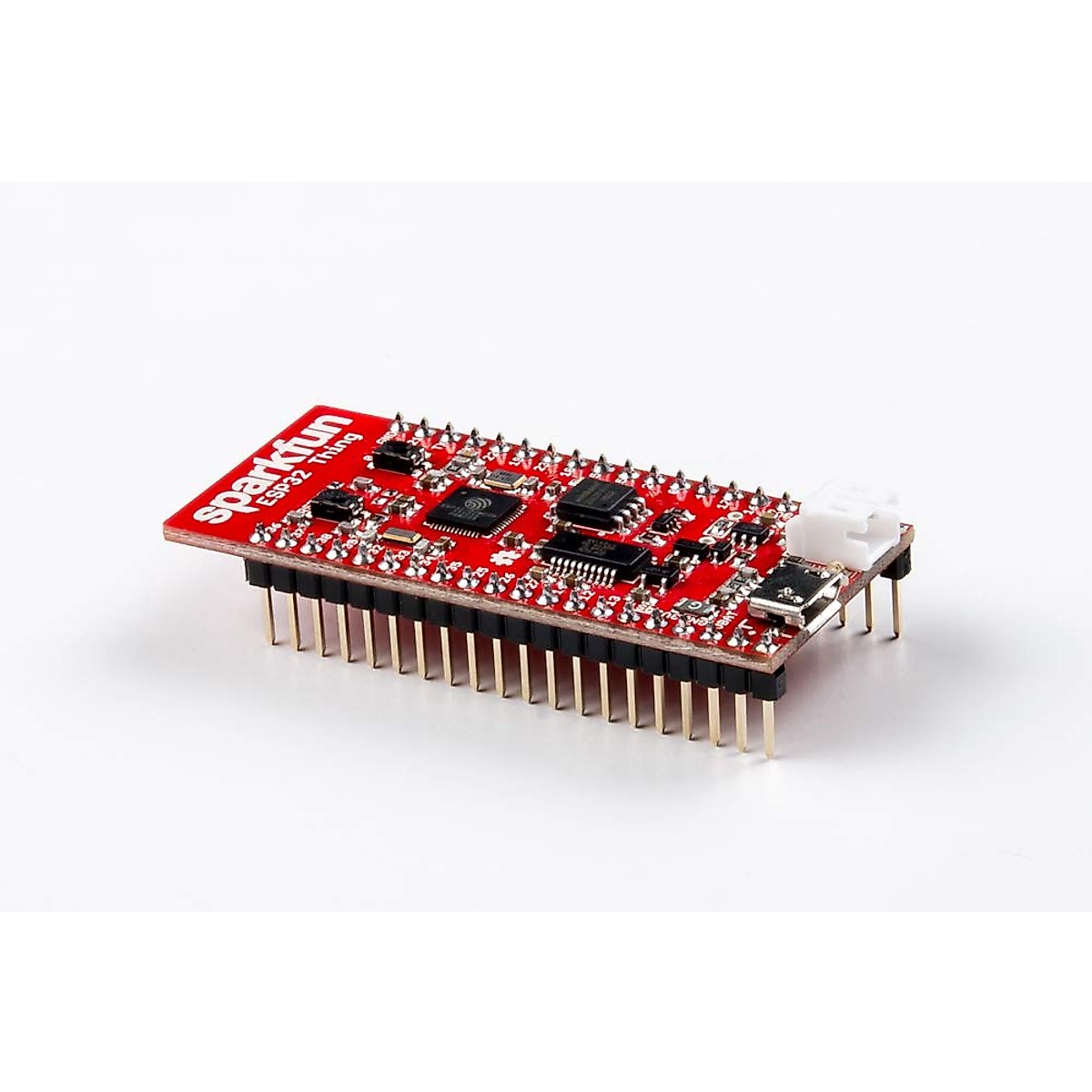 SparkFun ESP32 Thing Developement Board WiFi & microcontroller Compatible with Bluetooth for IoT & prototyping Projects w/Integrated LiPo Battery Charger 4MB Flash Memory 3 to 3.6V Operating Range