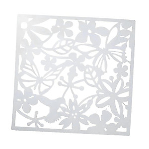 LIFKOME 12pcs Hanging Decorative Panel Hanging Decorative Screens Room Division Panels Hanging Partition Screen Hanging Divider Screen Fashion Decorate Cut Off Hanging Screen White