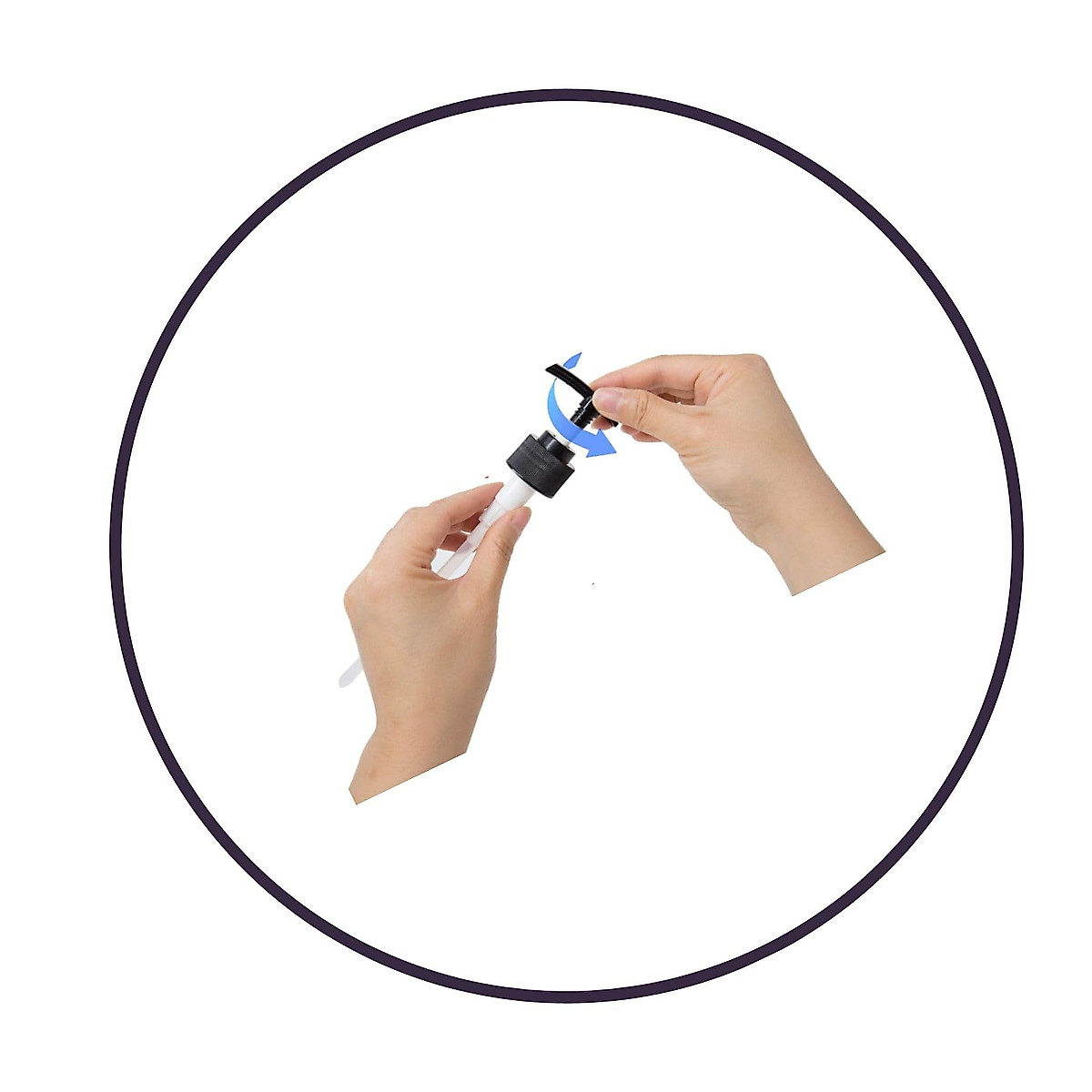 32 oz Amber Plastic PET Plastic Bottle with Black Hand Lotion Pump and Kraft Labels (3)